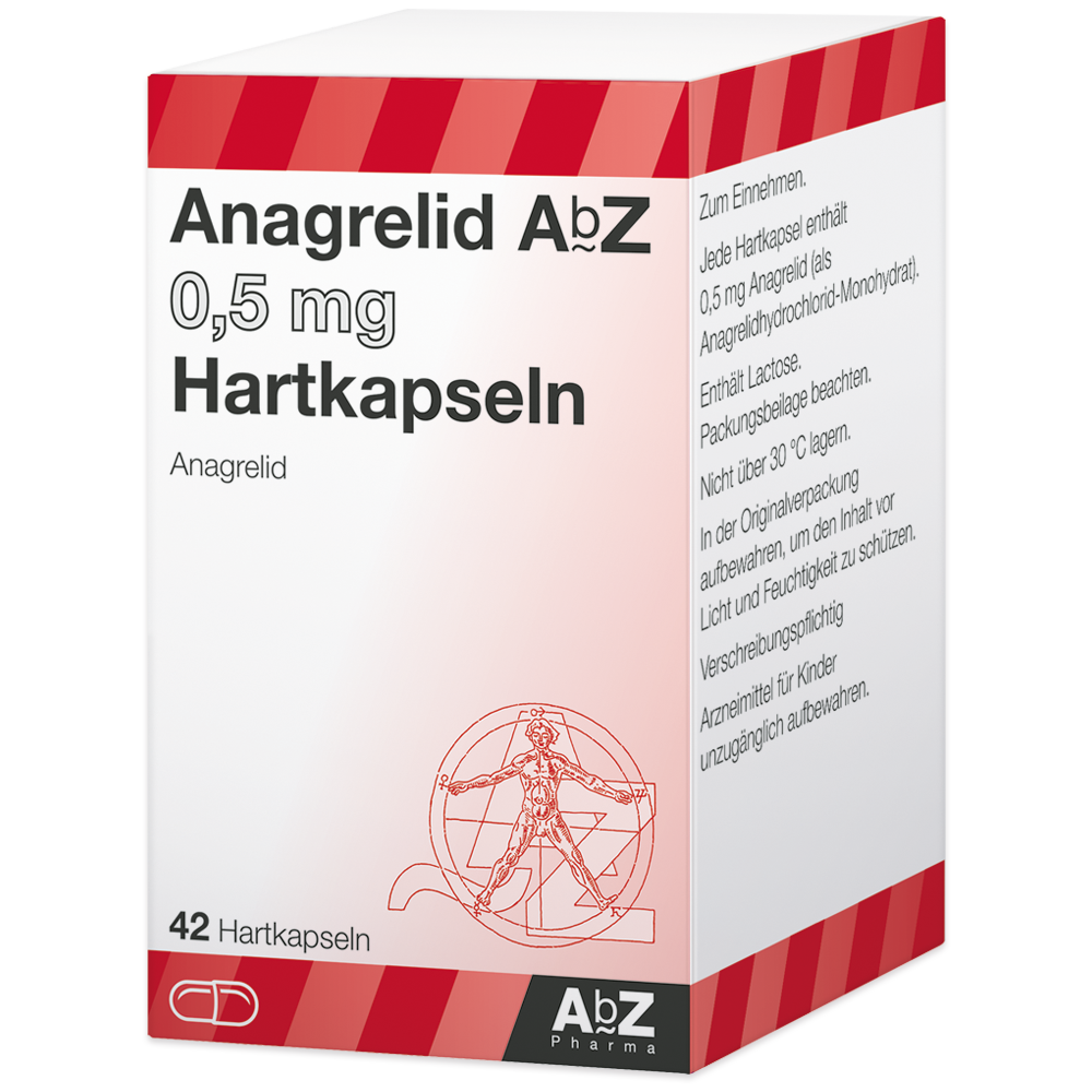 Anagrelid AbZ 0,5 mg Hartkapseln - AbZ-Pharma GmbH