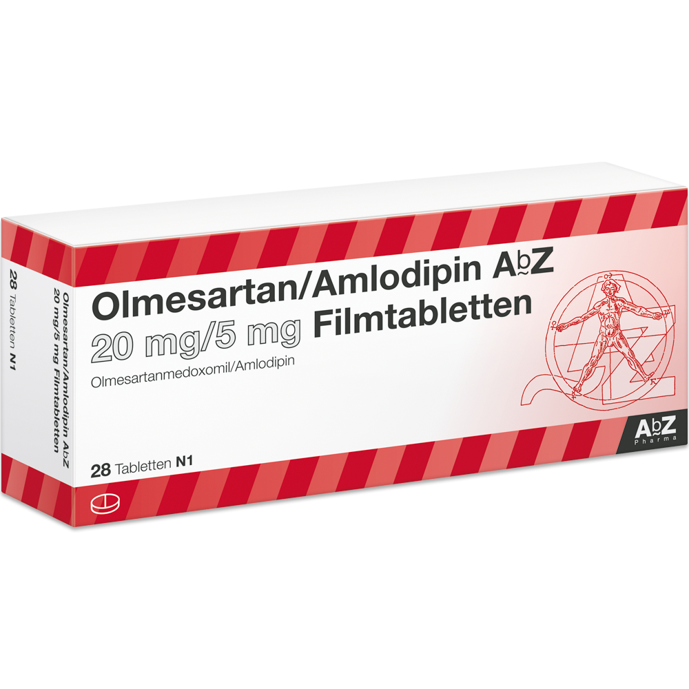 Olmesartan/Amlodipin AbZ 20 mg/5 mg Filmtabletten - AbZ-Pharma GmbH